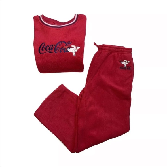 Coca Cola | Tops | Coca Cola Sweat Suit | Poshmark
